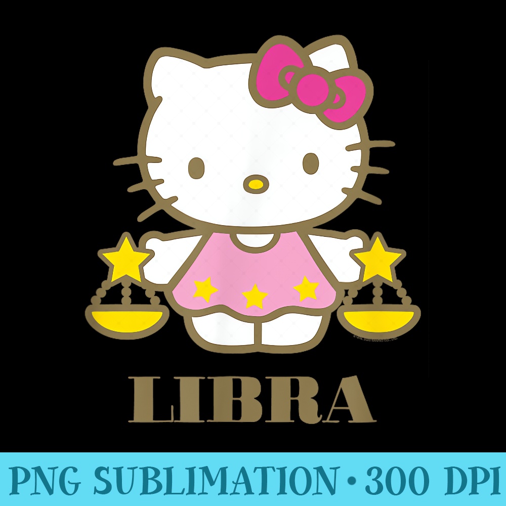 Hello Kitty Zodiac Libra - Download Transparent Artwork | Inspire Uplift
