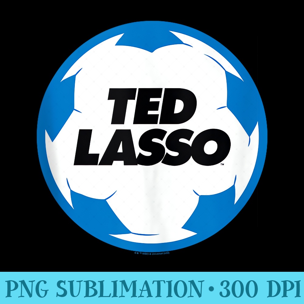 Ted Lasso Soccer Ball Logo - High Resolution PNG Image | Inspire Uplift