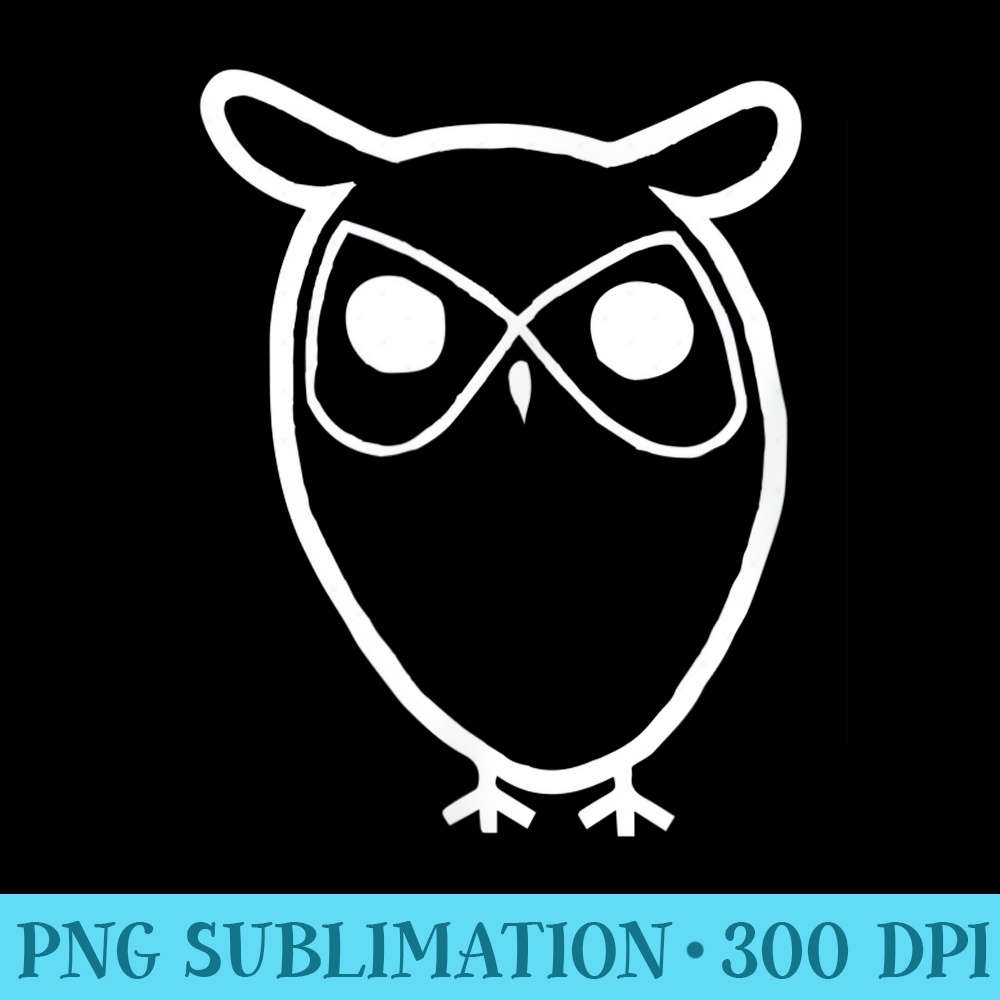 Night owl in use owl fans - High Resolution PNG Design | Inspire Uplift