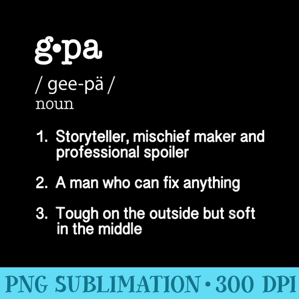 GPa Definition Dictionary Meaning - Transparent PNG Mockup | Inspire Uplift