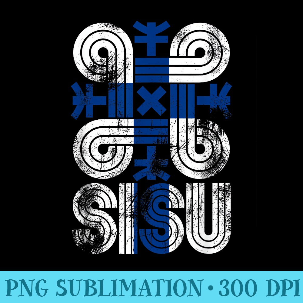 Sisu Finnish Flag Suomi Finland Protection Symbol Rune - Hig | Inspire ...