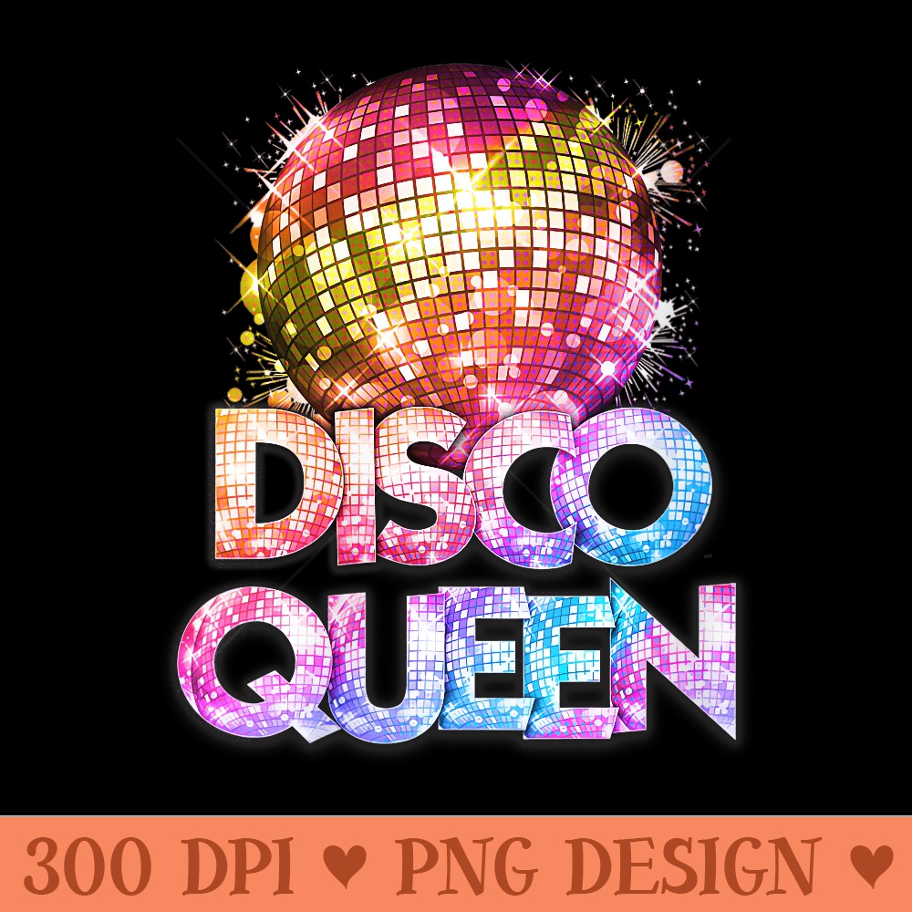 s Disco Queen 70s Disco Themed Vintage Seventies - Transpare | Inspire ...