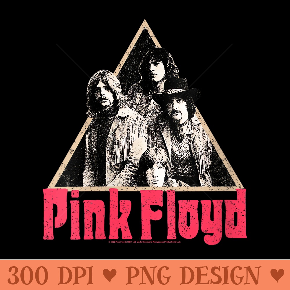 Pink Floyd Band Pyramid - PNG graphics | Inspire Uplift