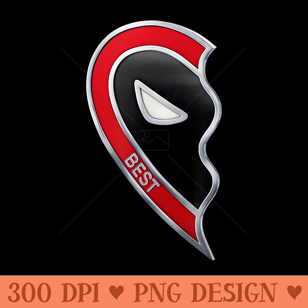 Marvel Studios Deadpool Wolverine Best Friends Heart Left - | Inspire ...