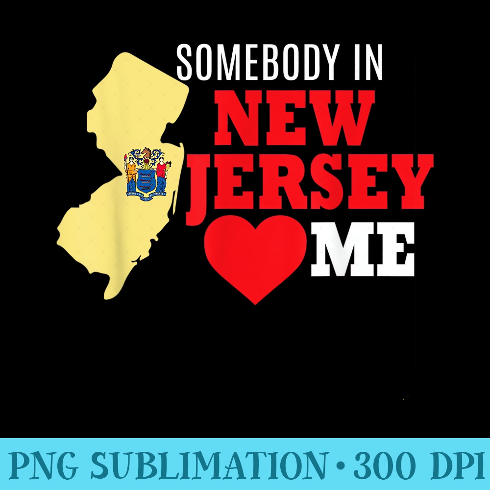 Funny New Jersey Souvenir State Seal - Transparent PNG Desig | Inspire ...
