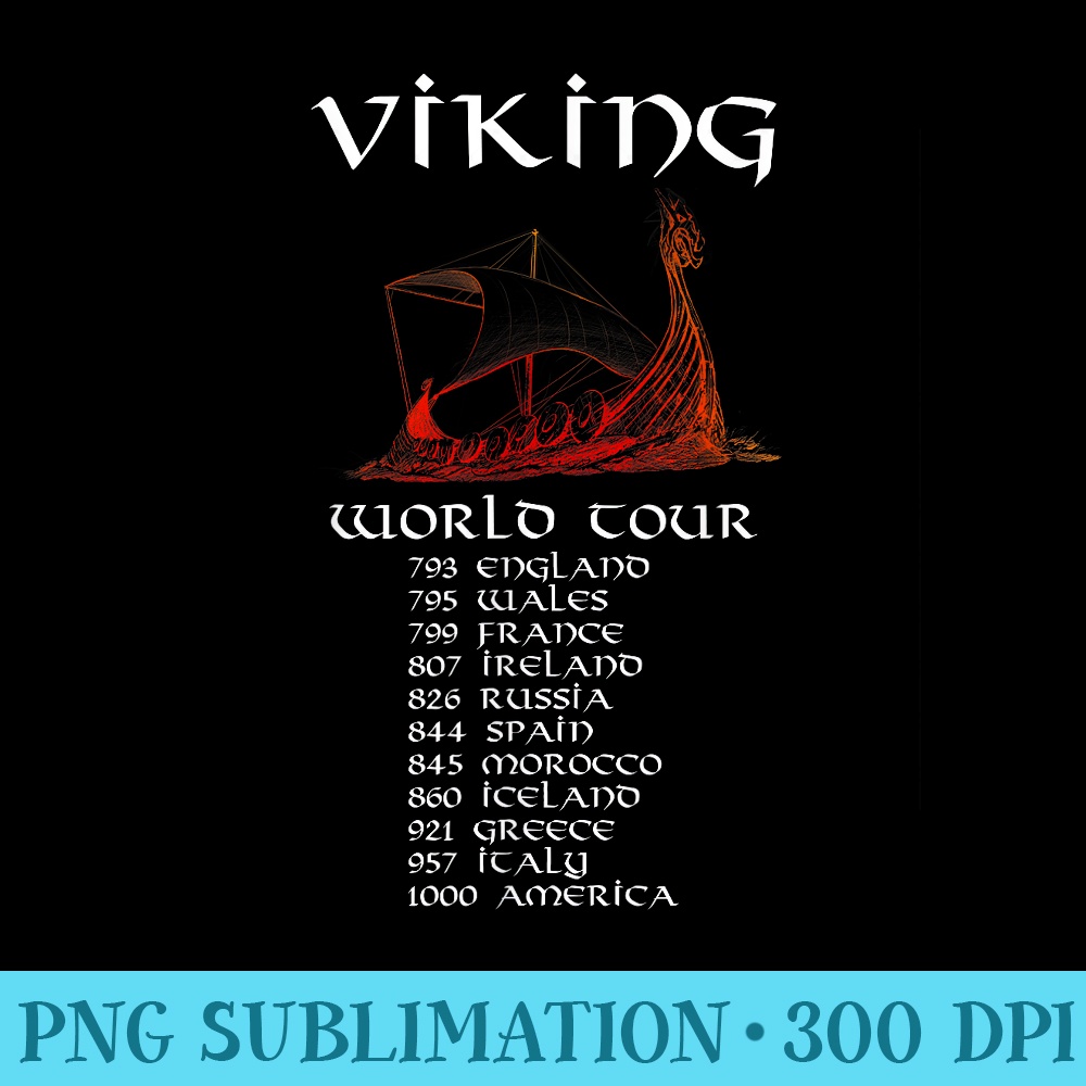 Viking World Tour For Valiant Viking Warriors - Transparent | Inspire ...