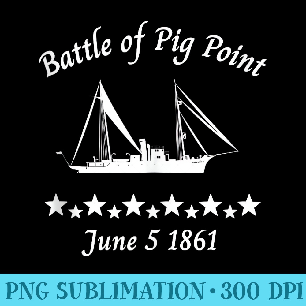 The Battle of Pig Point Virginia 1861 Civil Naval Battle War | Inspire ...