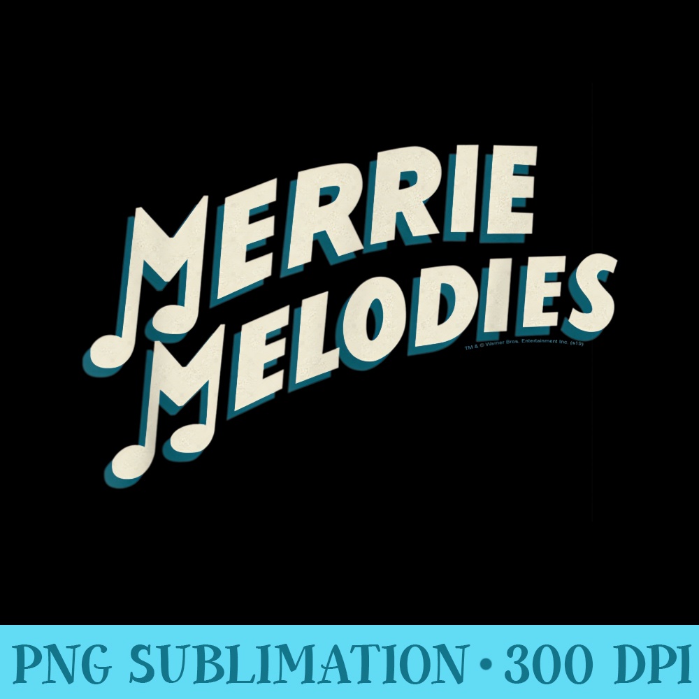 Looney Tunes Merry Melodies Logo - High Quality PNG Picture | Inspire ...