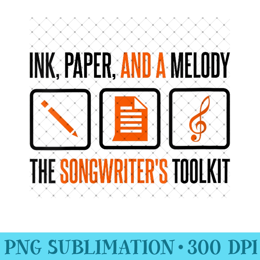 Womens Ink Paper And A Melody The Songwriter'S Toolkit, Comp | Inspire ...