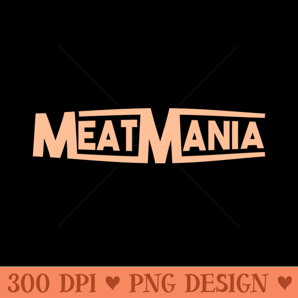 MeatMania in Peach Fuzz - Download PNG images | Inspire Uplift