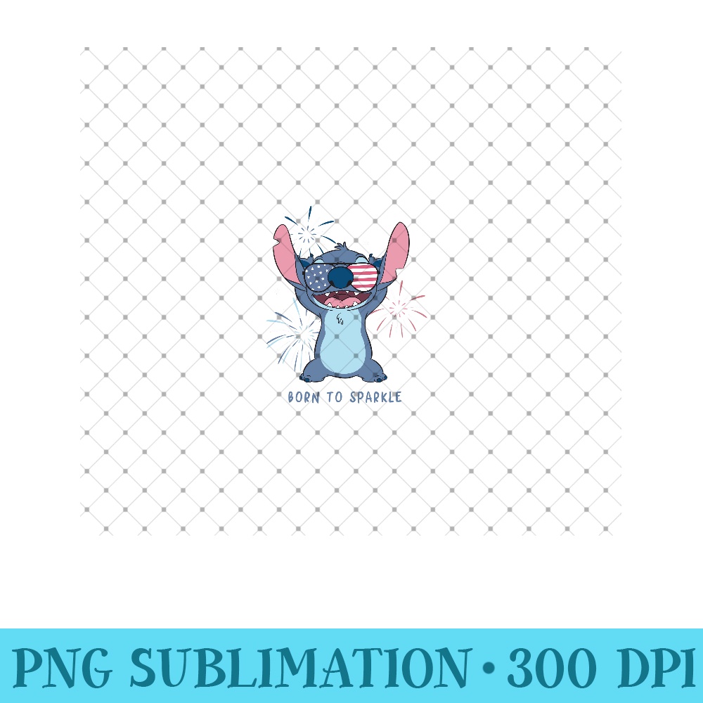 Disney Lilo & Stitch 4th Of July Born To Sparkle Americana - | Inspire ...