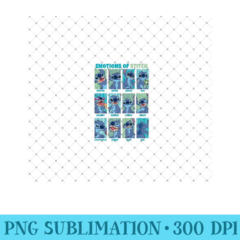 Disney Lilo & Stitch Emotions Of Stitch Box Up Panels Premiu | Inspire ...