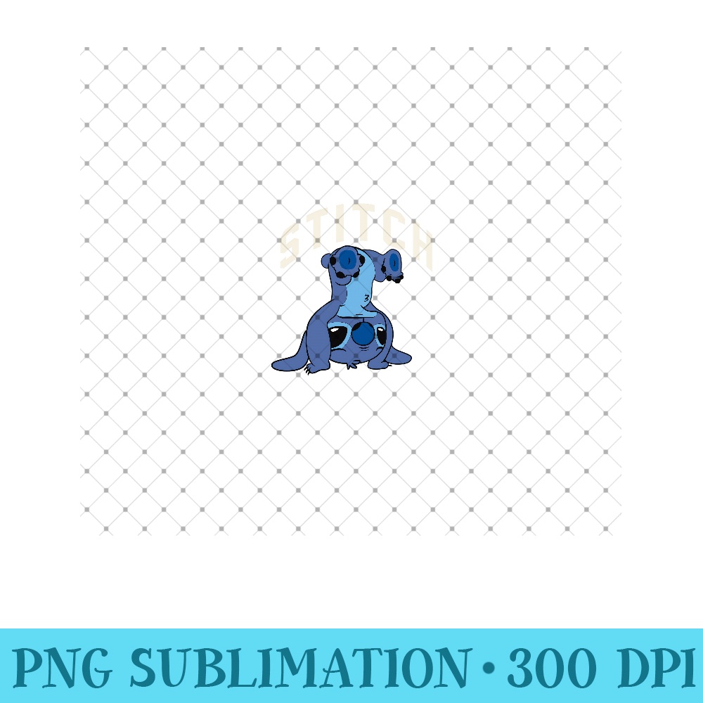 Disney Lilo & Stitch Cute Stitch Standing On His Hands Sweat | Inspire ...