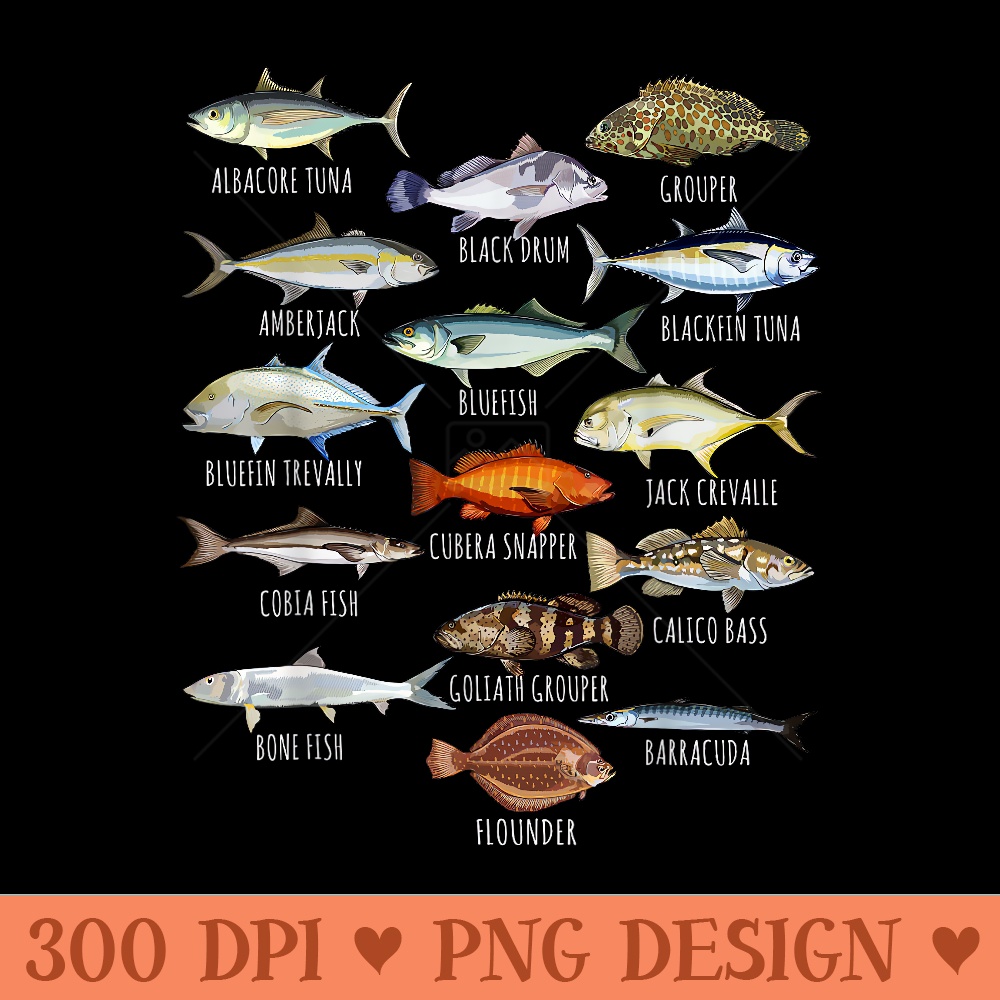 Fish Species Biology Types Of Saltwater Fish Fishing - Subli | Inspire ...