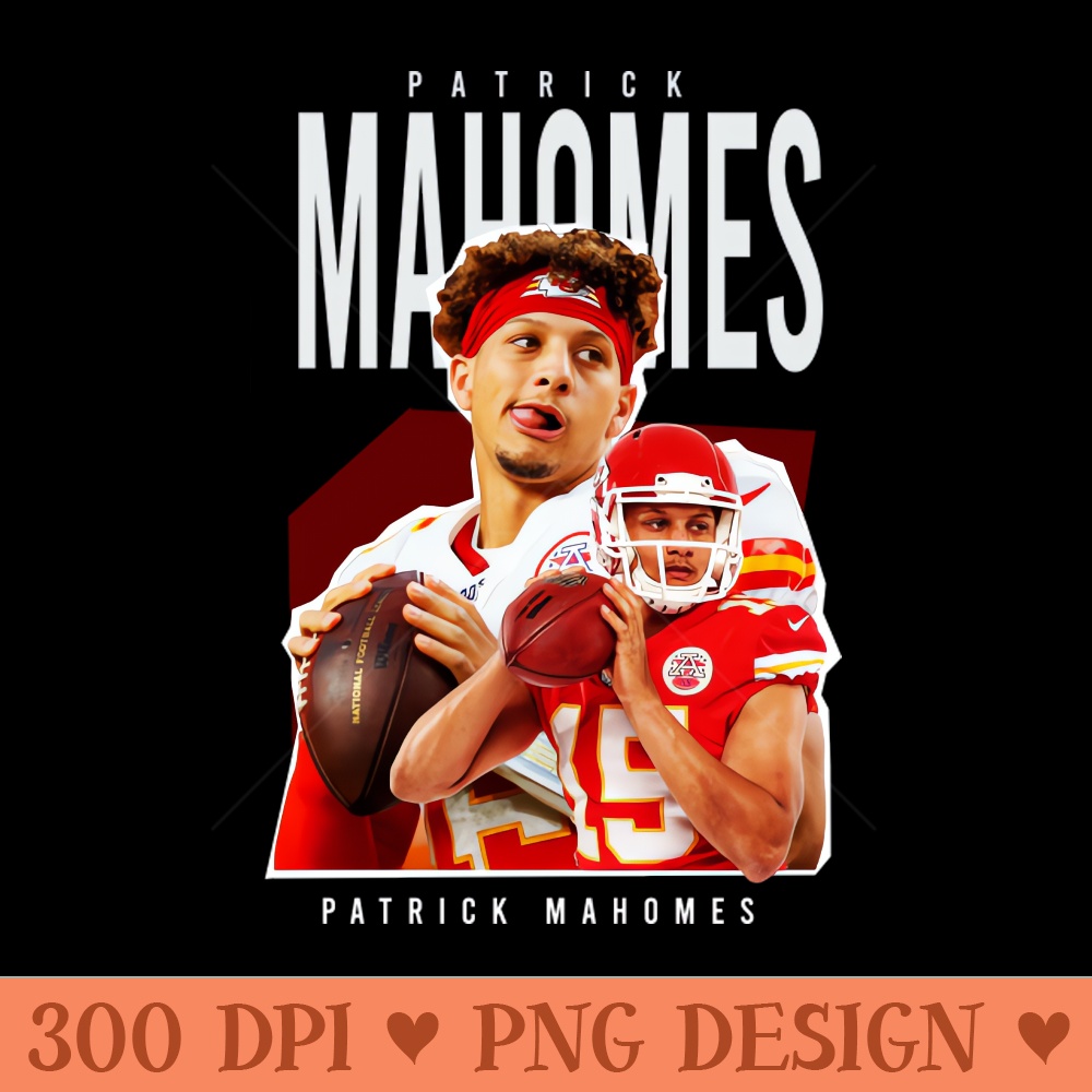 Patrick Vintage Style Mahomes - High Quality PNG files - Boo | Inspire ...