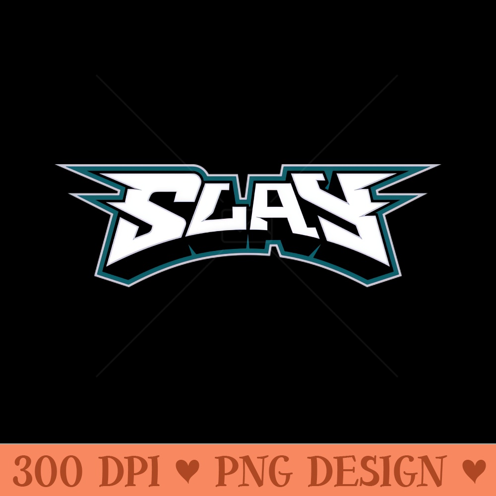 Big Play Slay Philly Eagles Football - PNG Clipart Download | Inspire ...