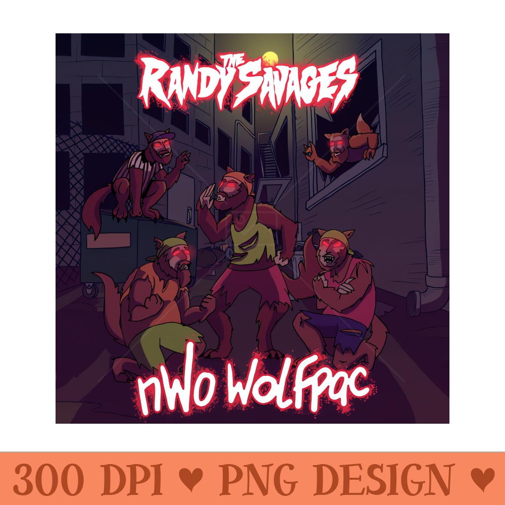 THE RANDY SAVAGES NWO WOLFPAC ALBUM COVER Claire McKinney Ar | Inspire ...