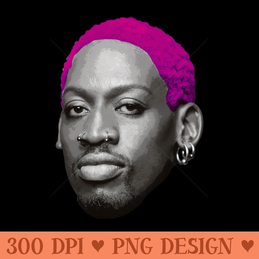 Rodman - High Resolution PNG Designs - Easy-To-Print And Use | Inspire ...