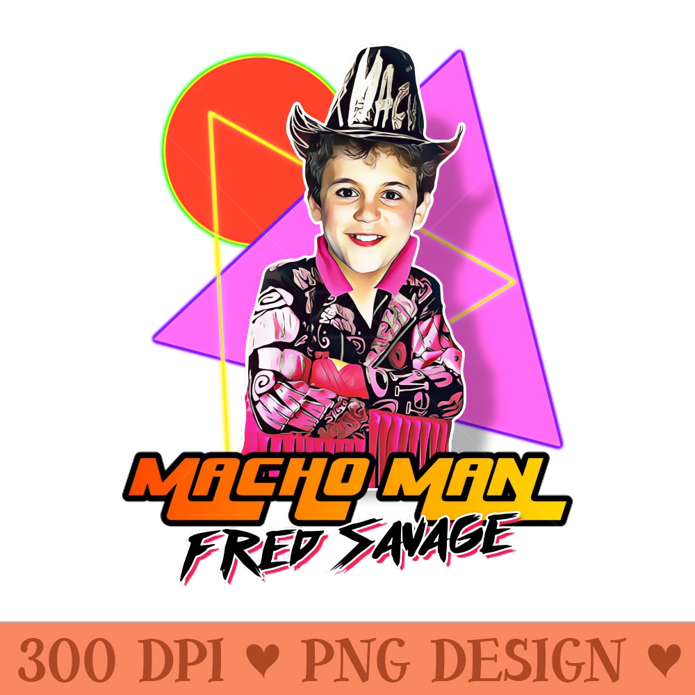 Macho Man Fred Savage - Transparent PNG download - Limited E | Inspire ...