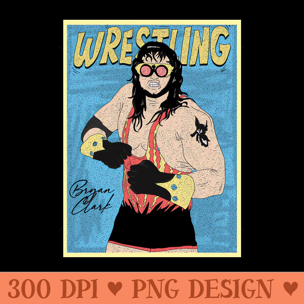 Artwork Bryan Clark Pro Wrestling - Modern PNG designs - Bol | Inspire ...