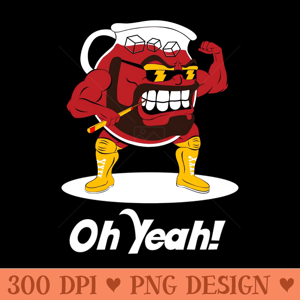 Oh Yeah Macho Man Kool Aid - PNG Download - Easy-To-Print An | Inspire ...