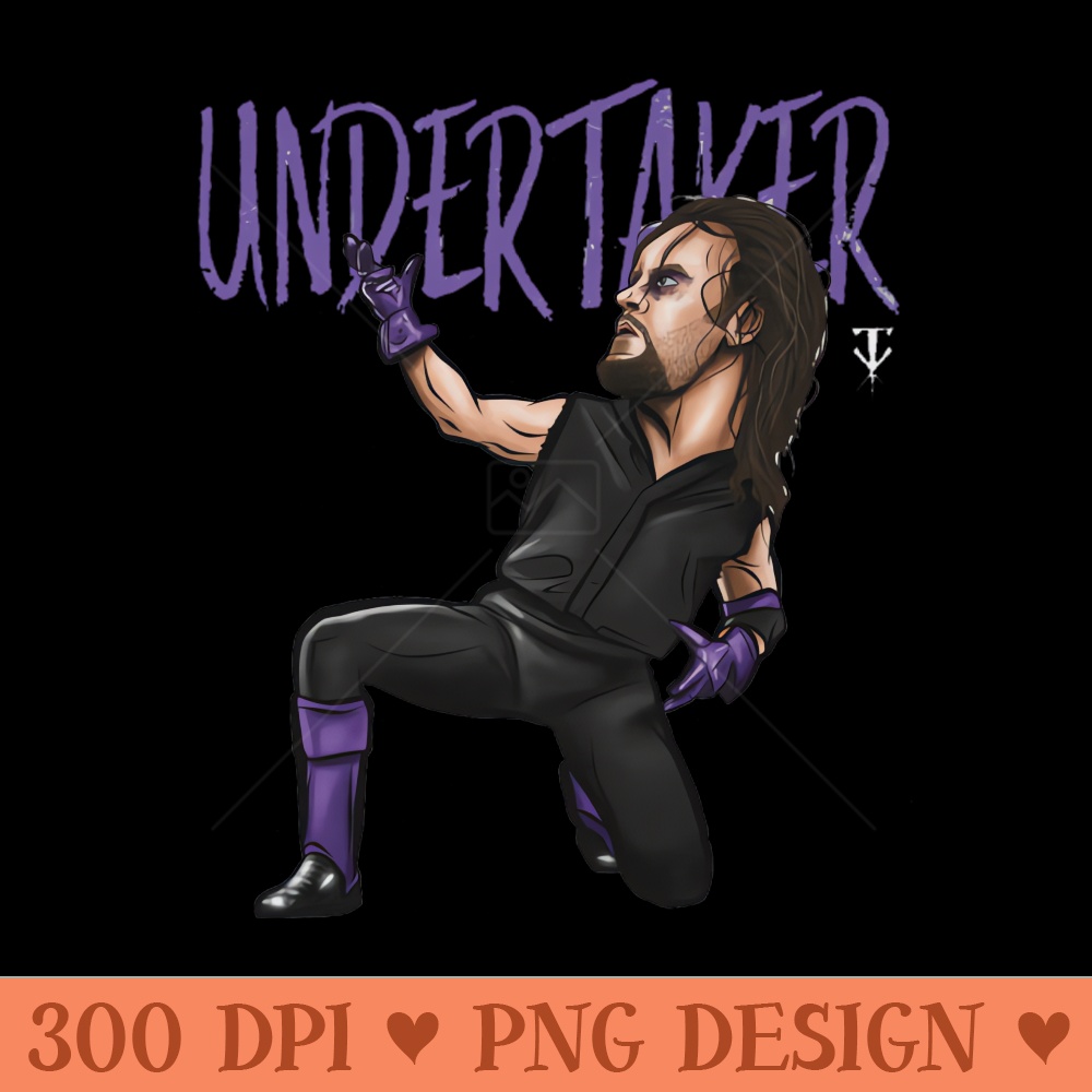 Undertaker Cartoon - Sublimation artwork PNG download - Fash | Inspire ...