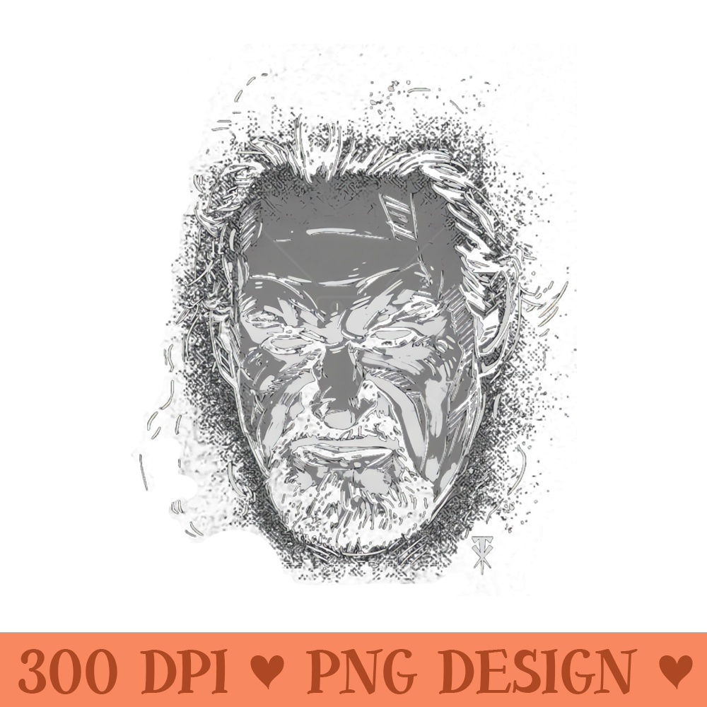 Undertaker Face - Unique Sublimation PNG Download - Eco Frie | Inspire ...