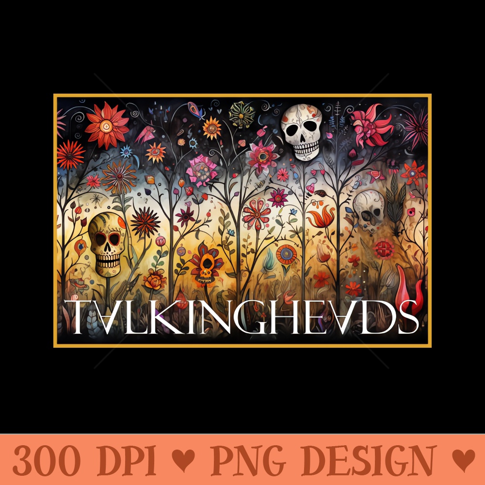 Talking heads - Sublimation patterns PNG - Perfect for Subli | Inspire ...