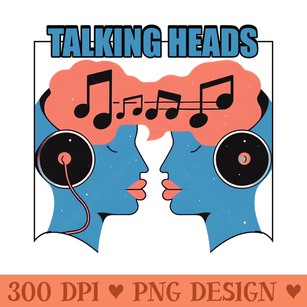 Talking Heads Vintage design - Sublimation PNG Designs - Def | Inspire ...