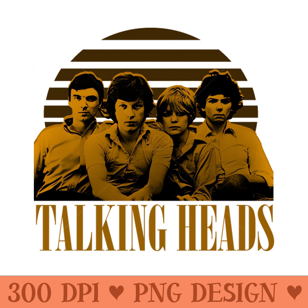 Talking Heads Retro - Sublimation patterns PNG - Instantly T | Inspire ...