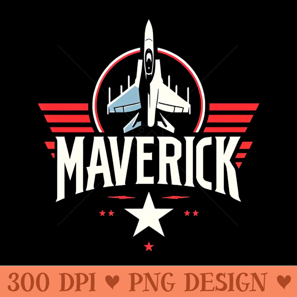 Maverick - Printable PNG Images - Bring Your Designs to Life | Inspire ...
