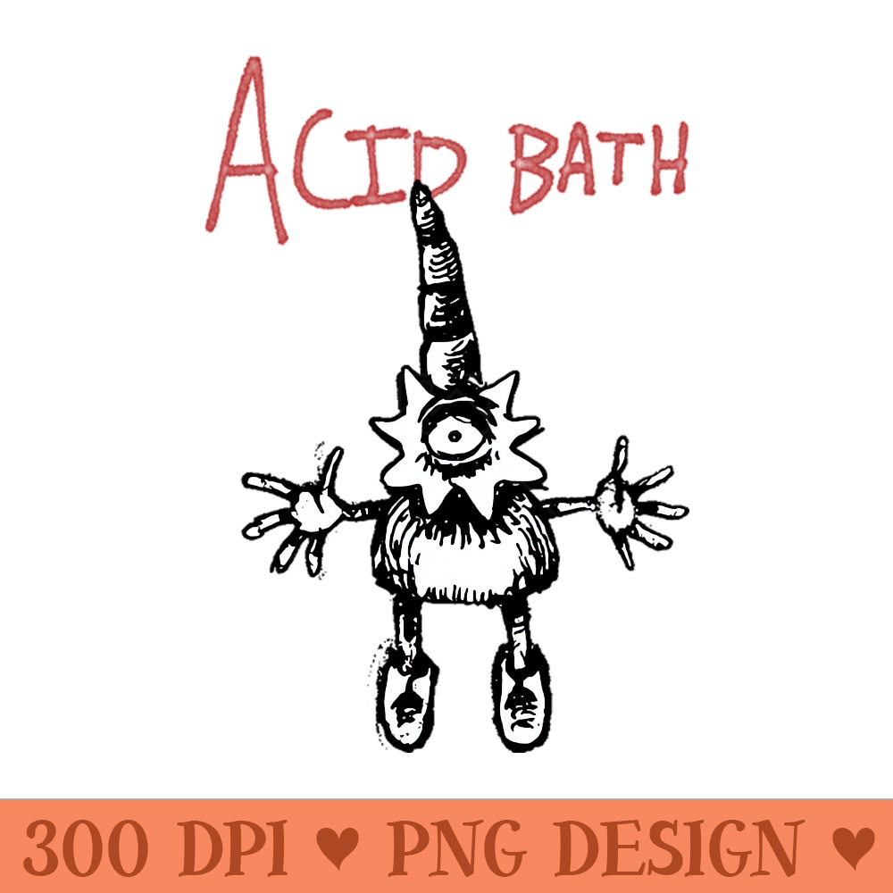 Acid Bath Classic - Unique Sublimation PNG Download - Unique | Inspire ...