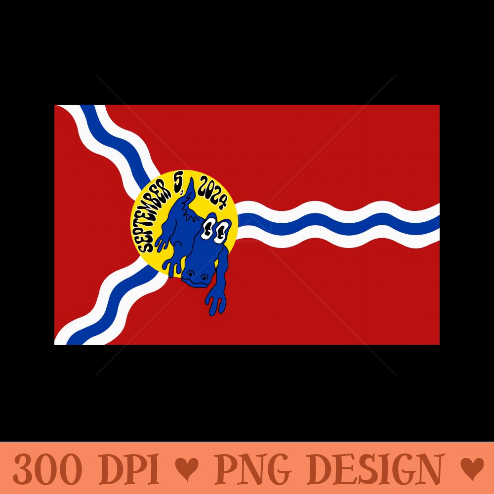 King Gizzard and the Lizard Wizard St Louis Flag September 5 | Inspire ...