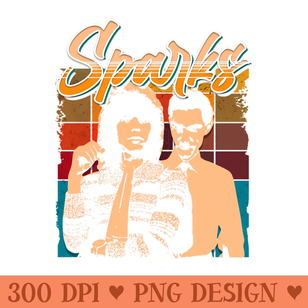 Mens s Sparks Vintage Look Fan Design - Transparent PNG down | Inspire ...