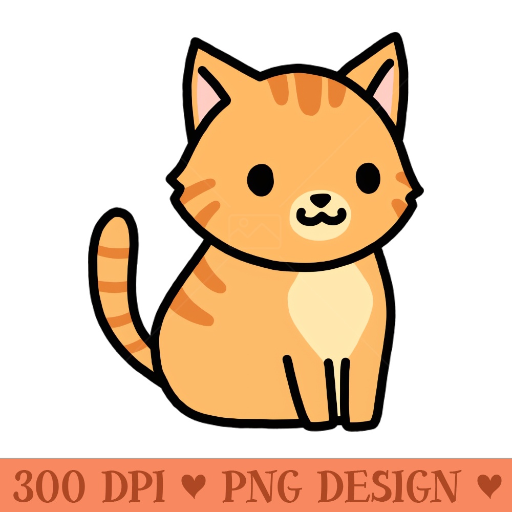 Orange Tabby Cat - Modern PNG designs - Premium Quality PNG | Inspire ...