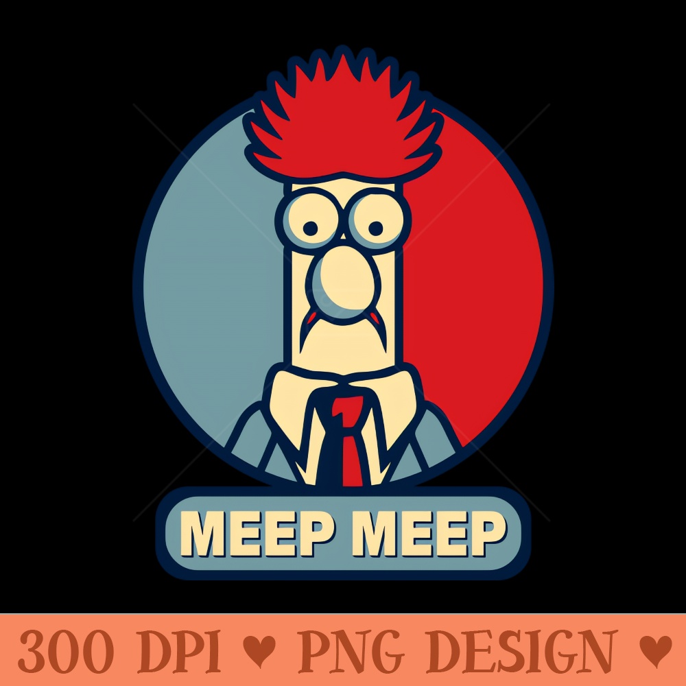 Muppets Meep Meep - Unique PNG Artwork - Download in an inst | Inspire ...