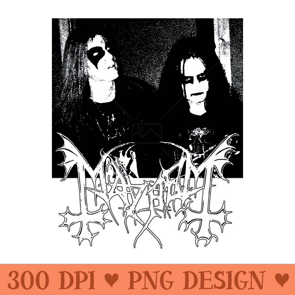 Mayhem band - High Resolution PNG Designs - Quick download | Inspire Uplift
