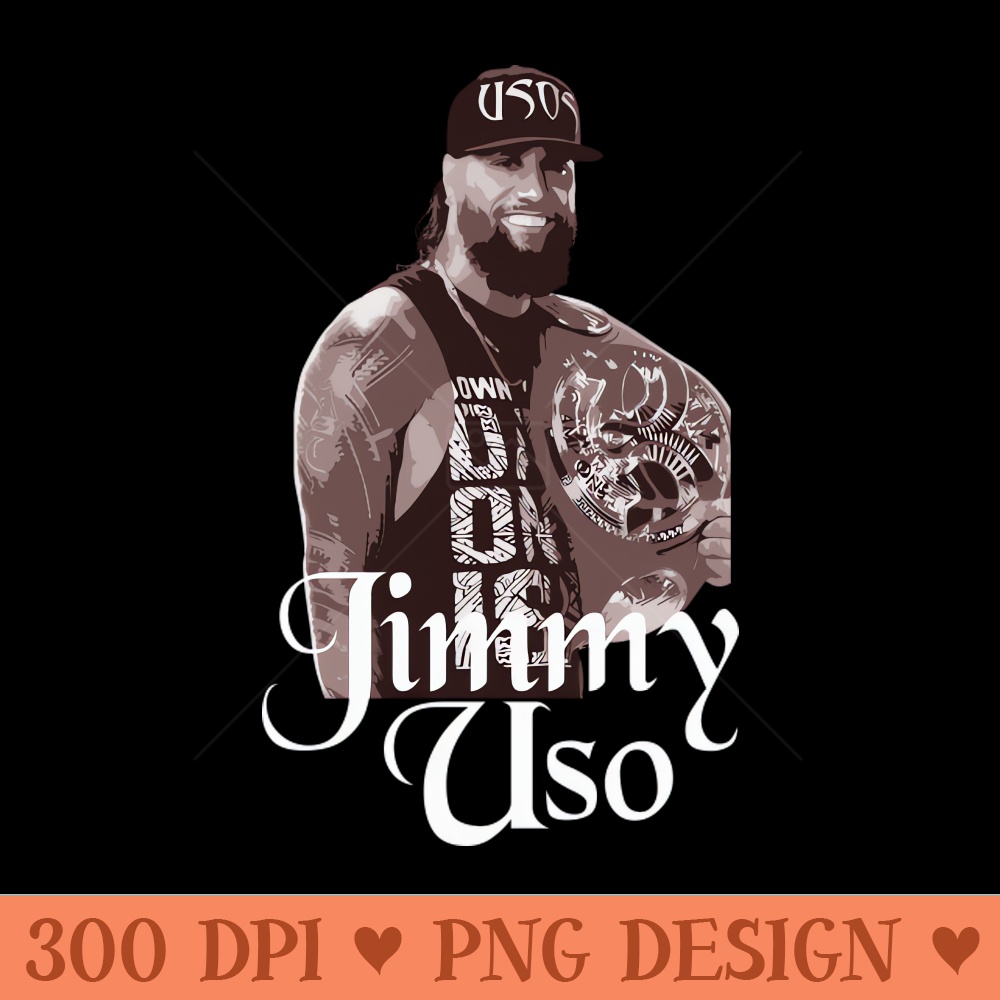 WRESTLEMANIA JIMMY USO - Trendy PNG Designs - Perfect for Su | Inspire ...