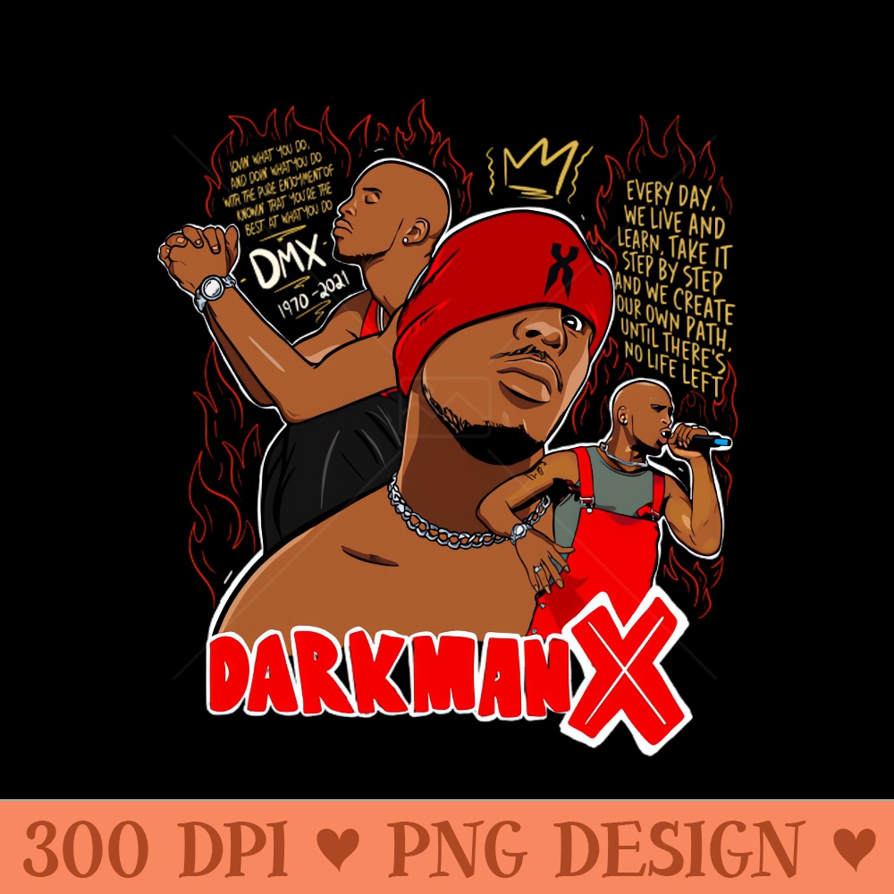 Darkman X ' - Sublimation designs PNG - Download in an insta | Inspire ...