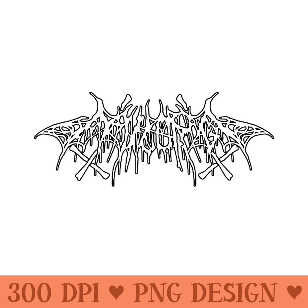 MILORG Classic Black Metal Logo - Printable PNG Graphics - D | Inspire ...