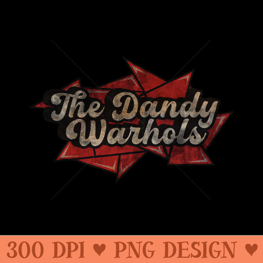 The Dandy Warhols Red Diamond - PNG design downloads - Downl | Inspire ...