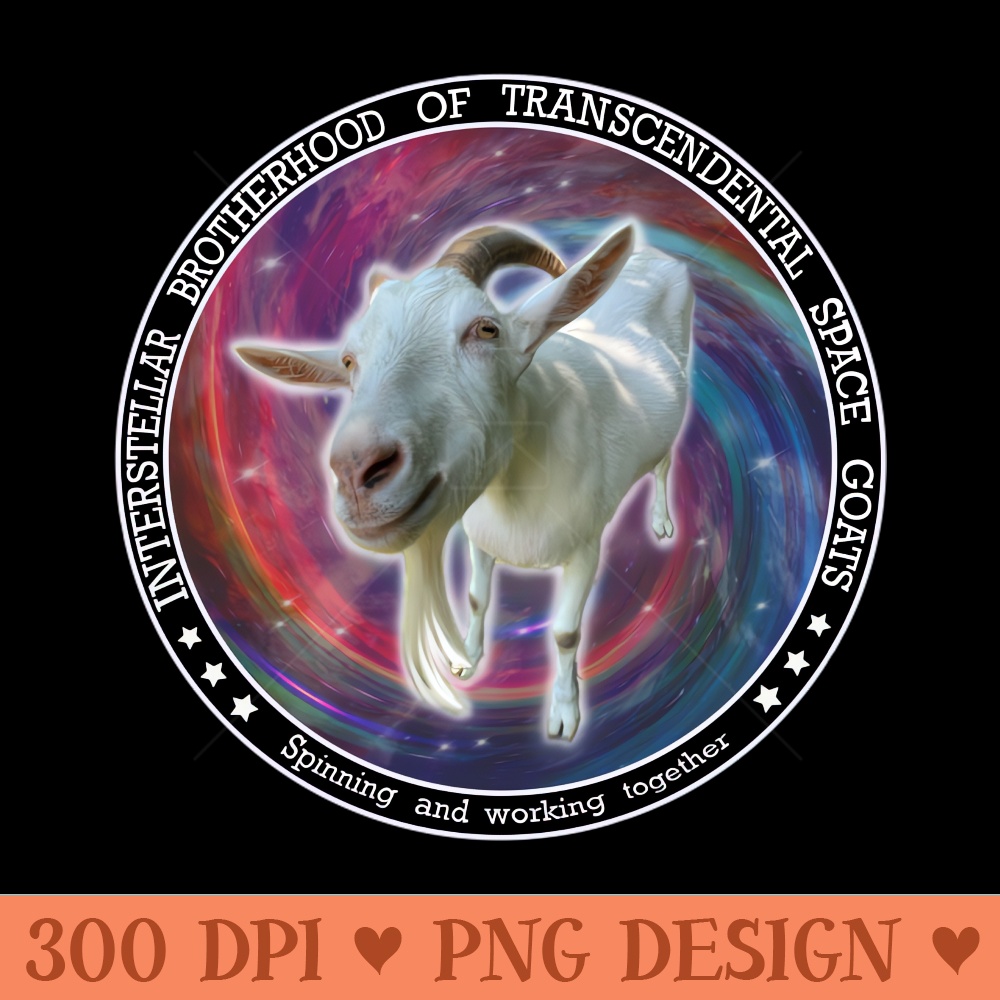 Space Goat - Printable PNG Images - Revolutionize Your Desig | Inspire ...