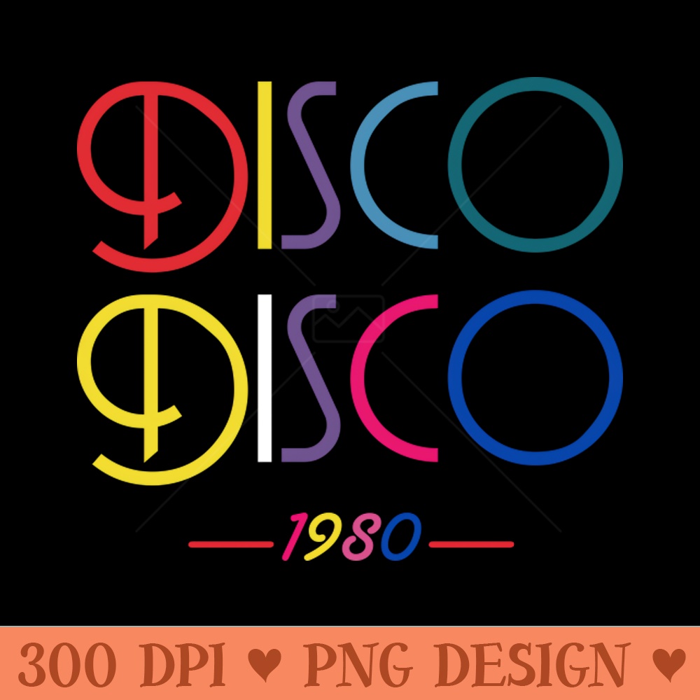 DISCO DISCO - PNG Download - Download right after purchase | Inspire Uplift