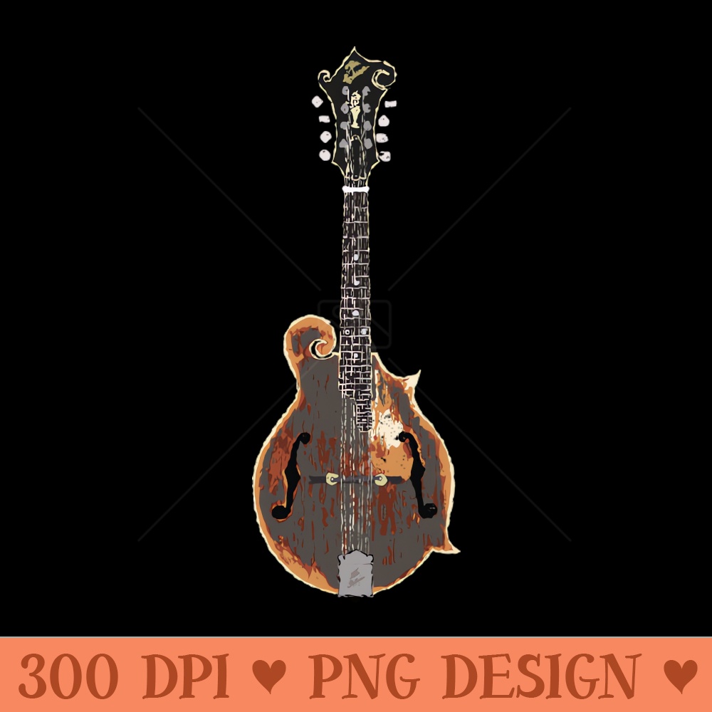 Bill Monroe Iconic Mandolin - Unique Sublimation patterns - | Inspire ...