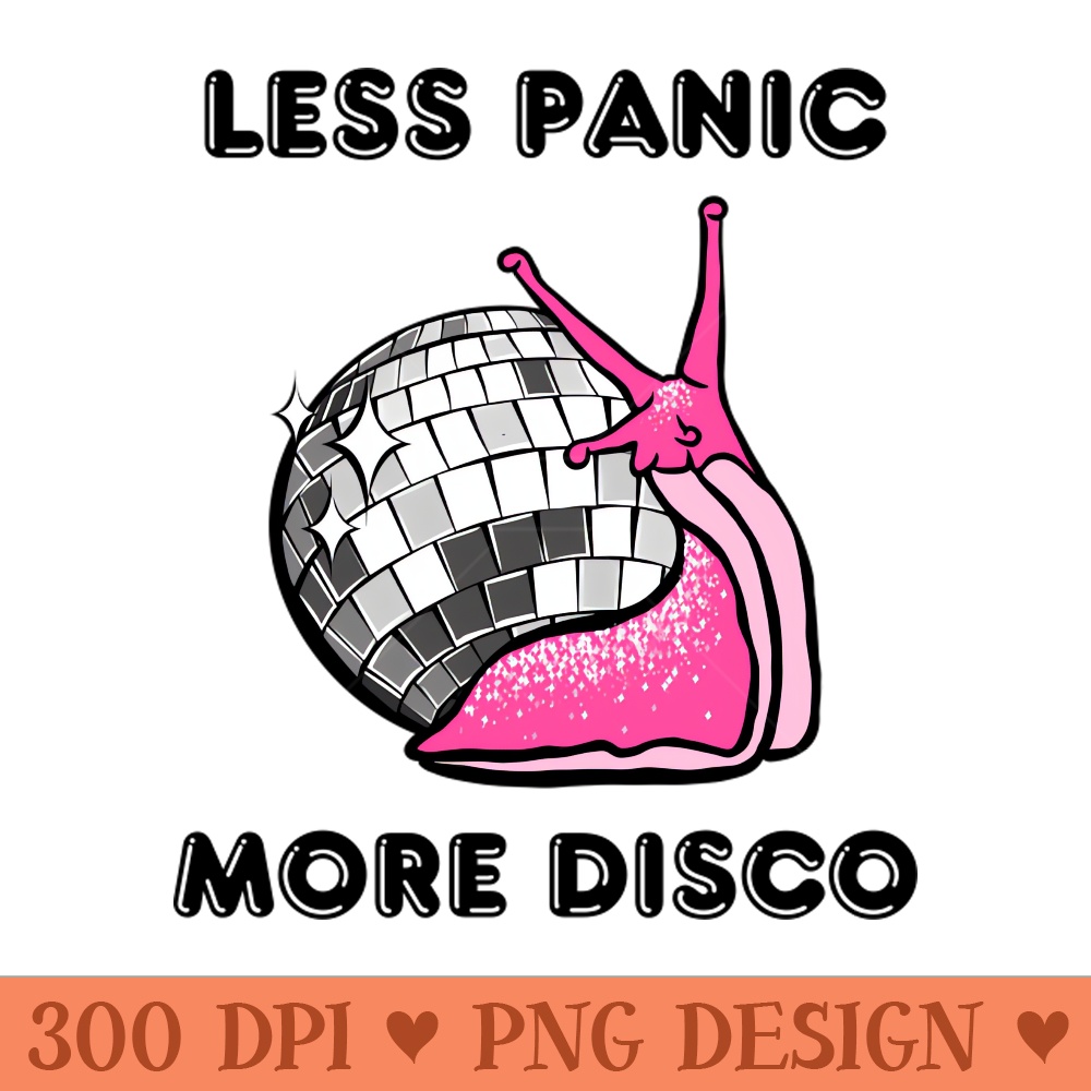 Less Panic More Disco Snail - Unique Sublimation patterns - | Inspire ...