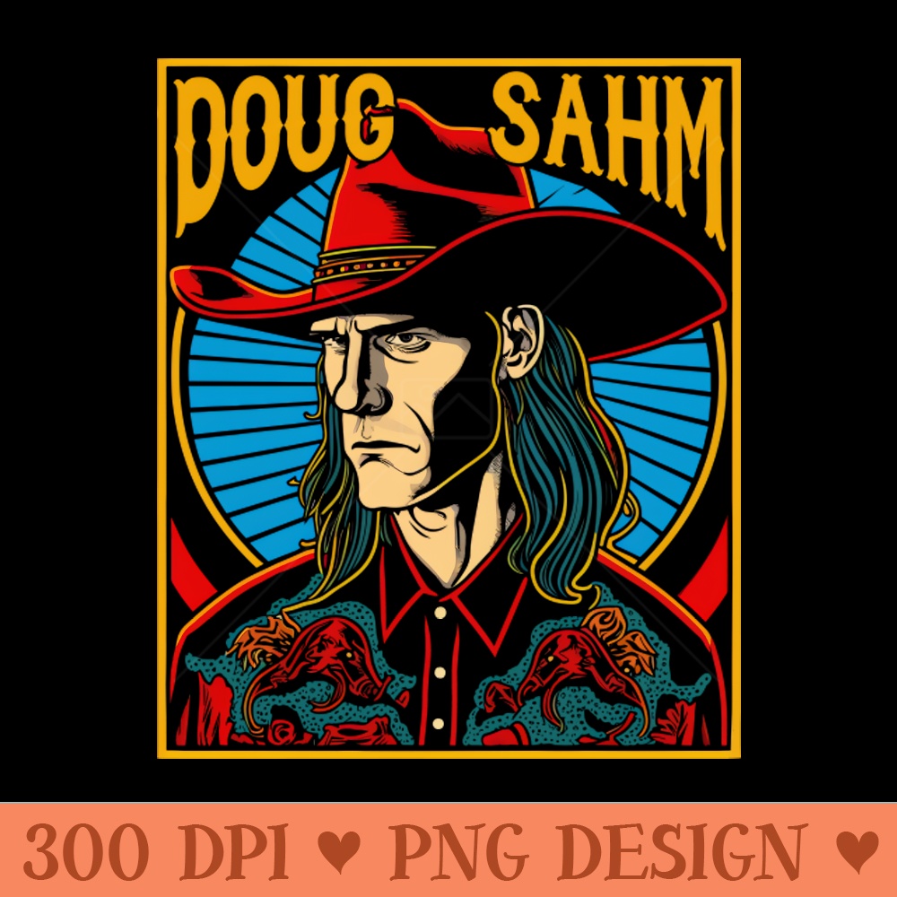 Waylon Jennings - Sublimation PNG Designs - Instant Download | Inspire ...