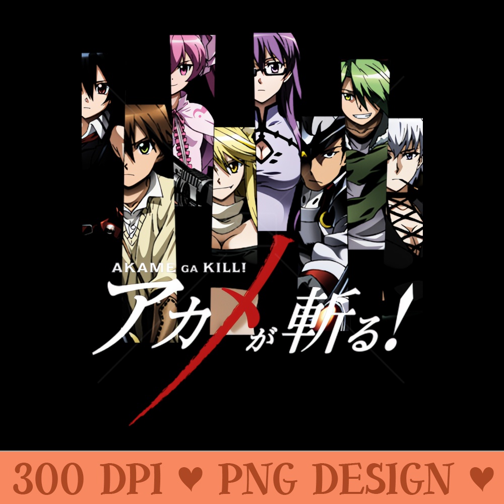 akame ga kill - Unique Sublimation patterns - Download right | Inspire ...