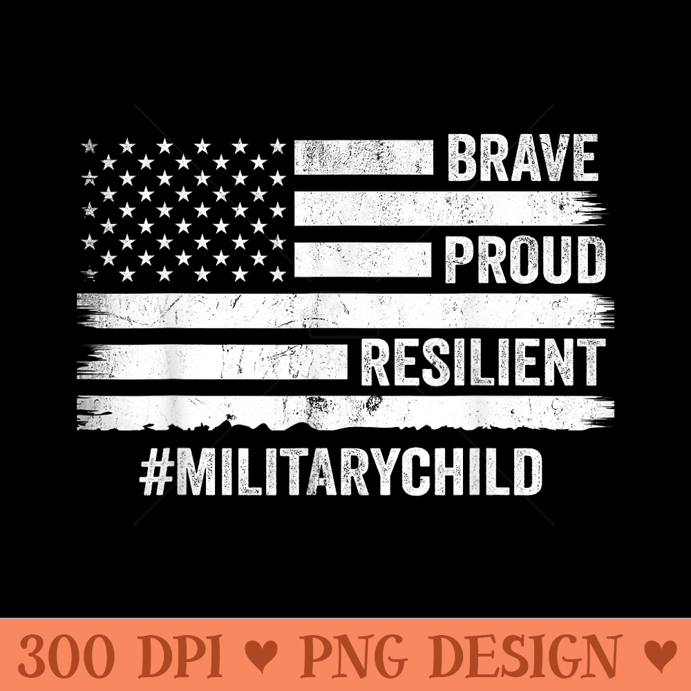 Purple Up Day Military Child Month American Flag - PNG Subli | Inspire ...