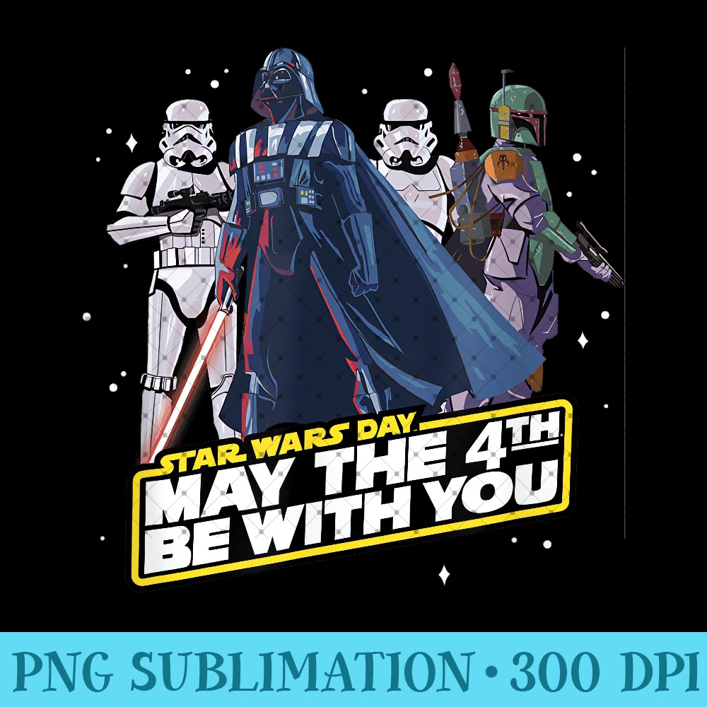 Star Wars Classic May The 4th Be With You Empire Group T-Shi | Inspire ...