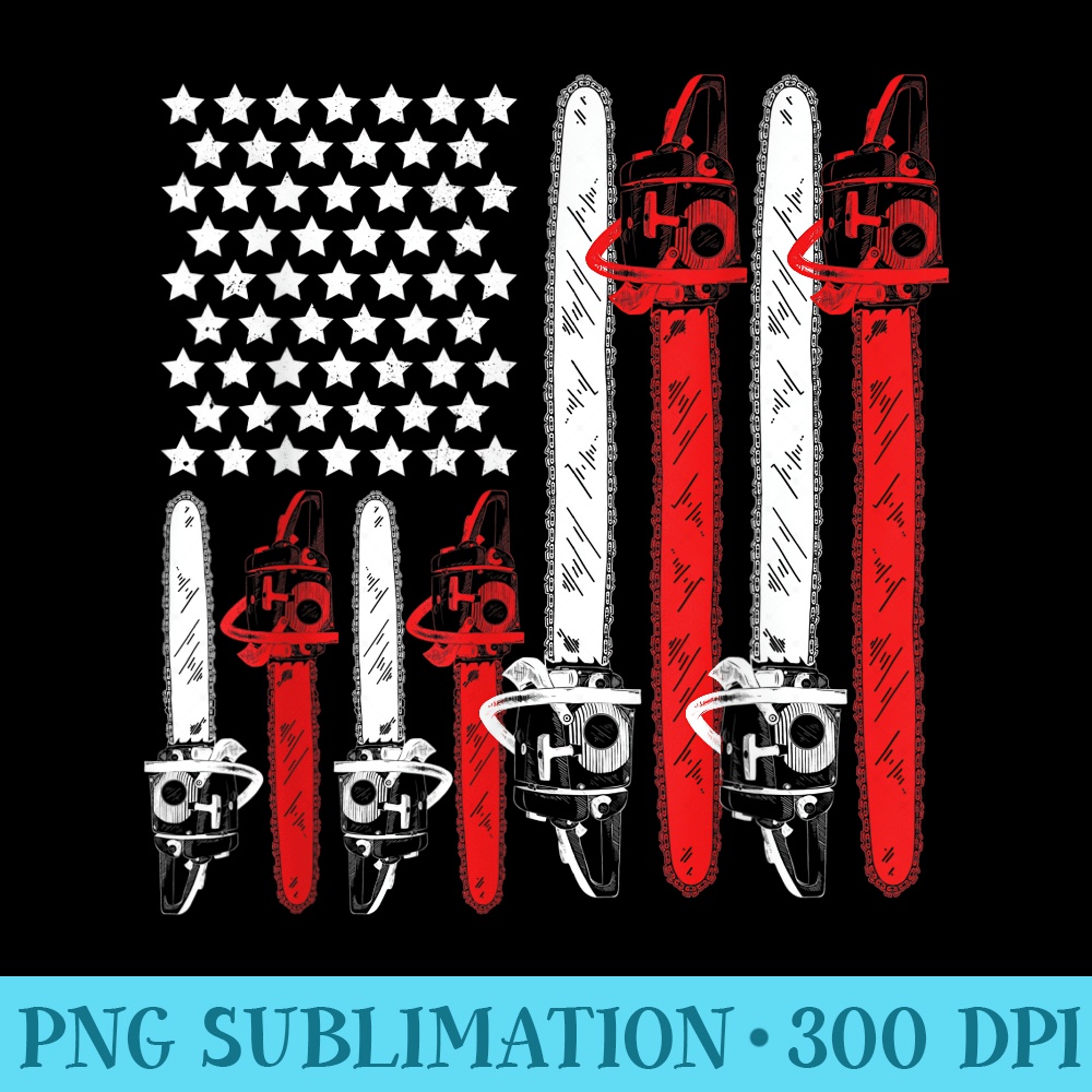 Funny Logger Arborist Lumberjack woodcutter American Flag - | Inspire ...